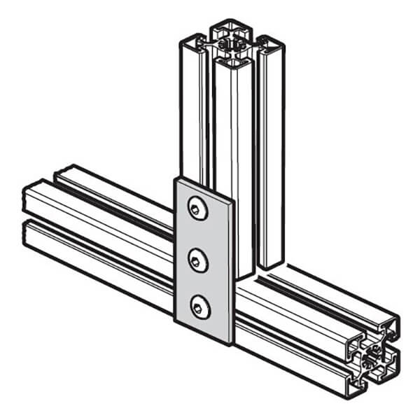 45 Series Rectangular Joining Plate – Perfiles Bosch App